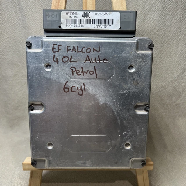 FORD FALCON EF ECU 4DBC 4.0L 6cyl Automatic Used Tested! 101,000ks $99. ...