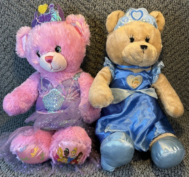 DISNEY ANIMAL ALLEY Cinderella & Princess Build A Bear Plush Toys R Us ...