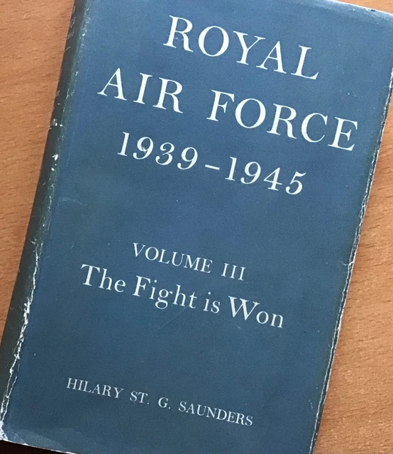 ORIGINAL WW2 BRITISH Raf Military History Book: Royal Air Force, 1939 ...