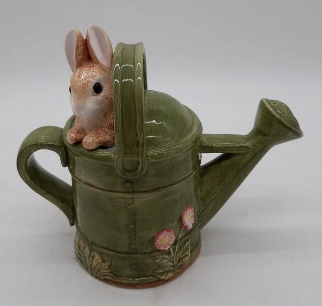 ENESCO BEATRIX POTTER Petter Rabbit Tea Pot - Watering Can £40.00 ...