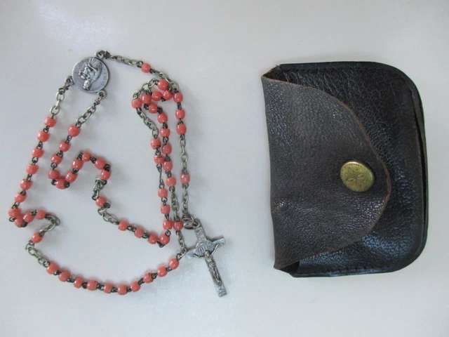 PETIT CHAPELET ANCIEN et son étui EUR 22,00 - PicClick FR