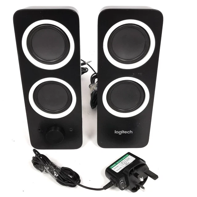 LOGITECH Z200 MULTIMEDIA Speakers Black RMF45-GB £9.99 - PicClick UK