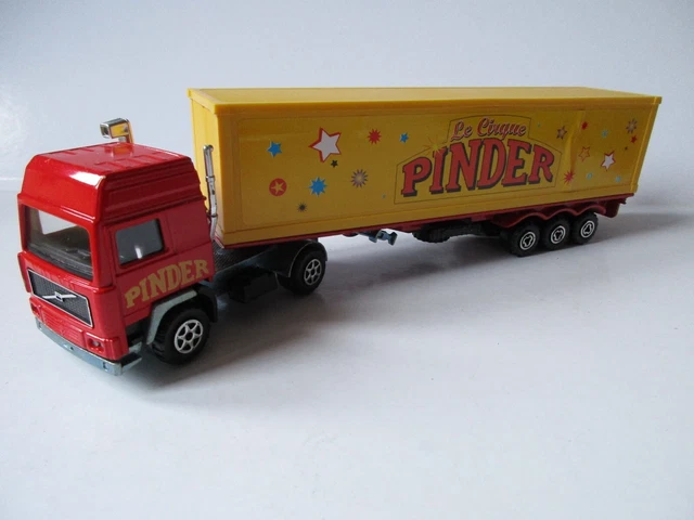 MAJORETTE CAMION VOLVO " Cirque Pinder " EUR 20,00 - PicClick FR