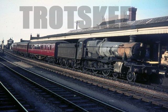 35MM SLIDE BR British Railways Steam Loco 7814 Class 7800 Gloucester ...