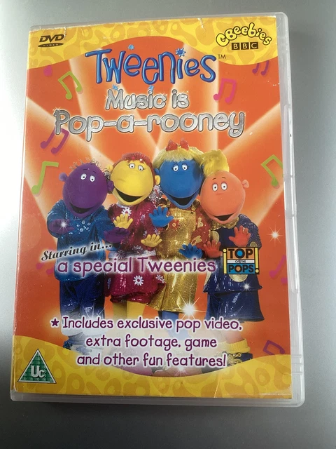 TWEENIES - MUSIC is Pop-A-Rooney (DVD, 2003) CBEEBIES BBC £11.11 ...