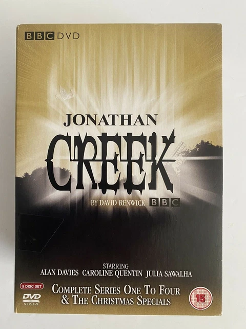 JONATHAN CREEK DVD Box Set Series 1-4 Plus Christmas Specials 2004 ...