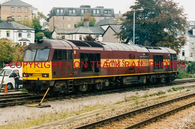 UK RAILWAY PHOTOGRAPH Of Class 60 60098. Rm60-498 £1.70 - PicClick UK