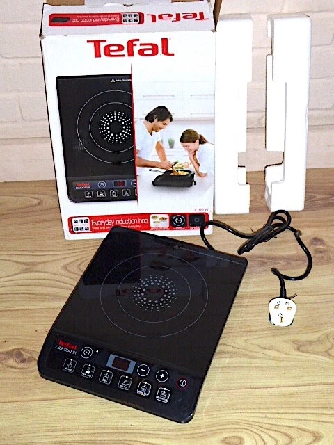TEFAL ELECTRIC EVERYDAY Induction Hob - portable/countertop/timer ...