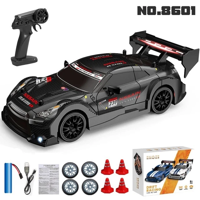 1:24 HIGH SPEED RC Drift Vehicle Cars Mustang 4WD Remote Control Racing ...