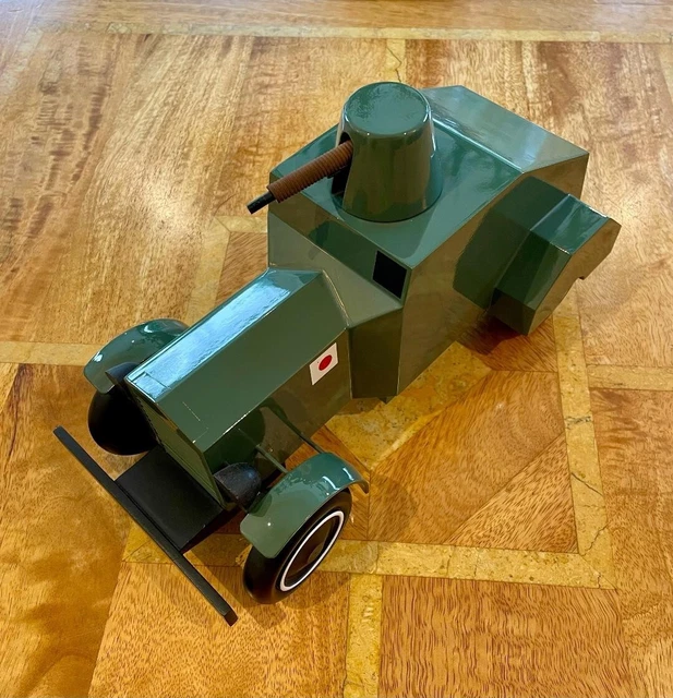 TINTIN ORIGINAL AROUTCHEFF Model THE JAPANESE ARMOURED CAR FROM "THE ...