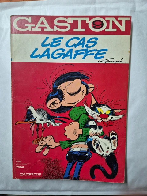 FRANQUIN - GASTON 9 - Le cas Lagaffe - album publicitaire Total 1972 ...