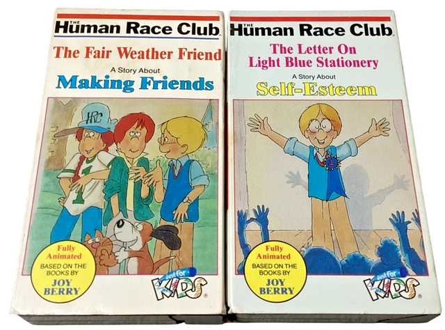 THE HUMAN RACE Club Animated Series Volume 1 & 3, 2 VHS 1989 £17.58 ...