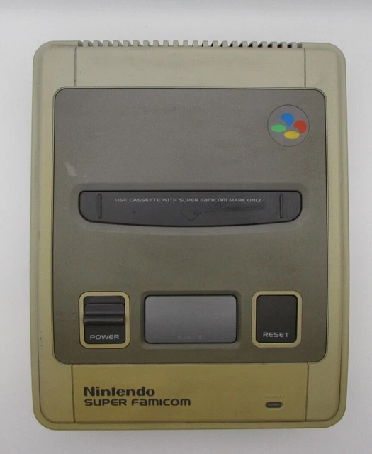 TEST DE LA console Nintendo Super Famicom HVC-002 APU01 SM11837920 SNES ...