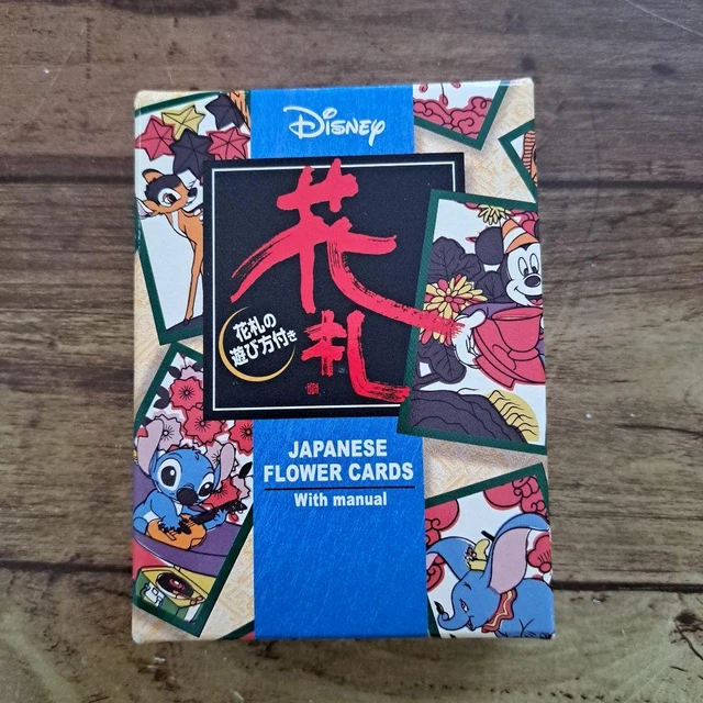 DISNEY CHARACTER HANAFUDA Flower Cards Angel Playing Trump From Japan £ ...
