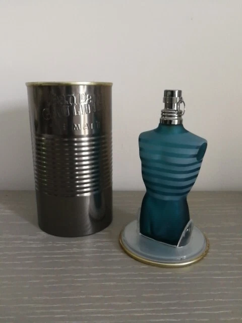 COFFRET BOÎTE PARFUM '' Le Male'' DE Jean Paul Gaultier-flacon Vide Vaporisateur EUR 9,99 ...