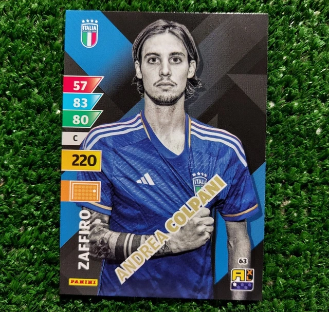 CARD ADRENALYN XL Azzurri Calciatori Panini 2024 N°63 Colpani Euro ...