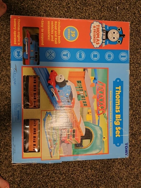 THOMAS & FRIENDS Thomas Big Set Battery Operated Road & Rail System ...
