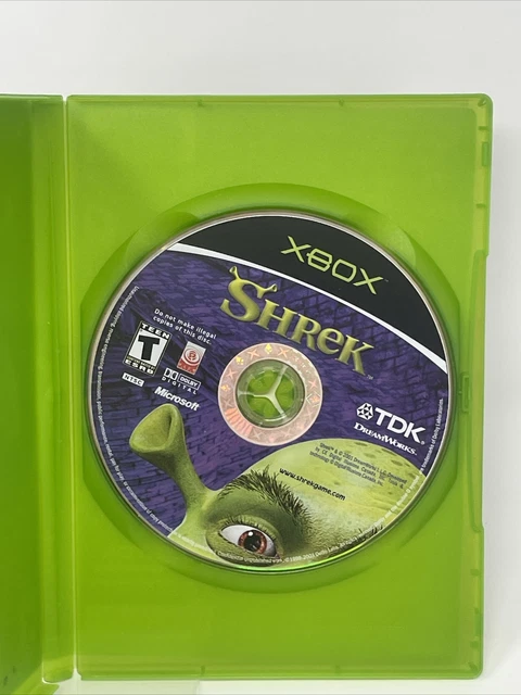 SHREK X-BOX VIDEO Game No Manual Xbox Video Game $10.00 - PicClick CA