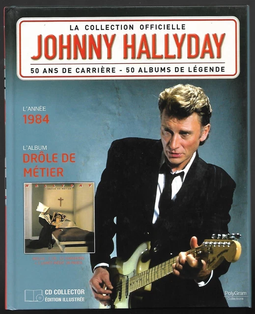 LIVRET + CD La collection officielle "Johnny Hallyday" Drôle de métier ...