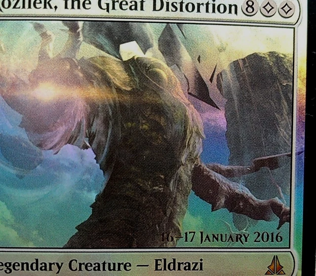 KOZILEK, THE GREAT Distortion - Oath Gatewatch - Prerelease - Foil ...