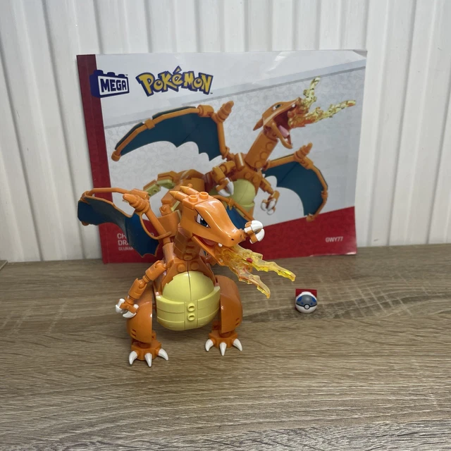 MEGA CONSTRUX POKÉMON Charizard with instructions £5.91 - PicClick UK