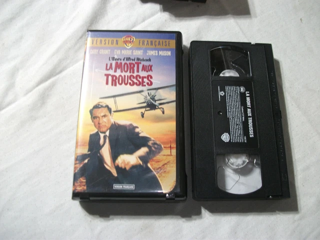 LA MORT AUX Trousses/ North By Northwest (VHS)(French) Tested Rare $9. ...