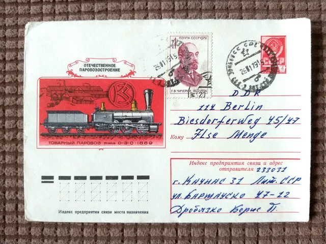 TUTTO INTERO, RUSSIA URSS, ferrovia, locomotiva treno merci-1889 ...