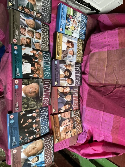 DALLAS THE TV Series DVD Box Sets Complete 1 To 12 Box Sets Cheap Mc ...