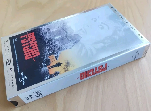 ALFRED HITCHCOCK'S PSYCHO (Universal Studios, VHS, 1997, Widescreen ...