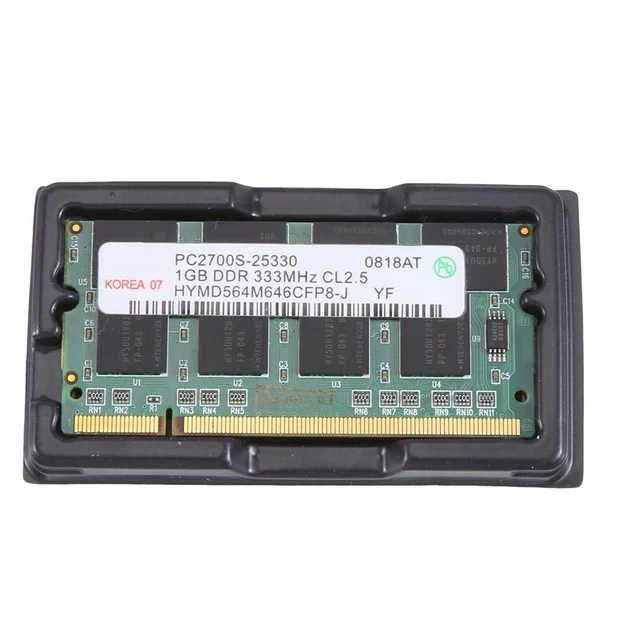 POUR 1 GO de mémoire d'ordinateur portable DDR1 DDR333 PC 2700 333 MHz ...