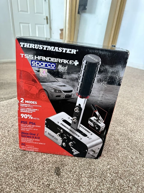 THRUSTMASTER®TSS HANDBRAKE+SPARCO MOD £200.00 - PicClick UK