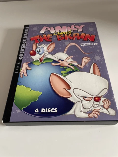 STEVEN SPIELBERG PRESENTS Pinky and the Brain Volume 3 - DVD £15.00 ...