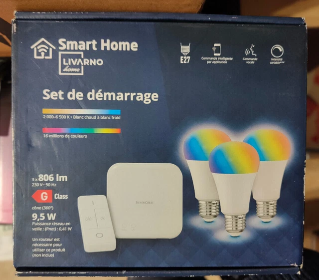 SILVERCREST - SMART Home LIVARNO home - Set de démarrage éclairage ...