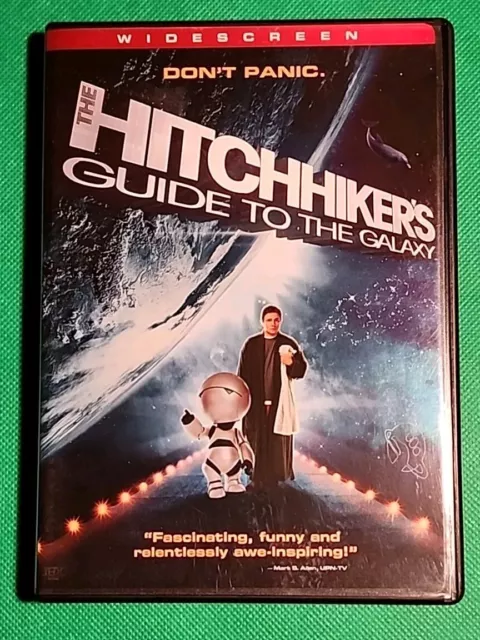 THE HITCHHIKER'S GUIDE to the Galaxy (Widescreen Edition, DVD, 2005) $9 ...