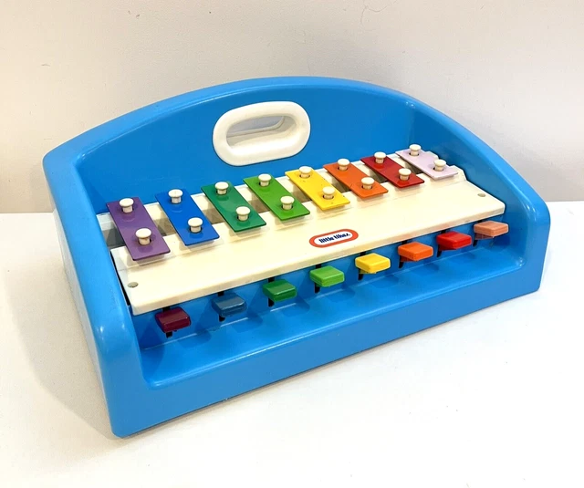 LITTLE TIKES TAP A Tune Xylophone Musical Piano Instrument 1985 Vintage ...