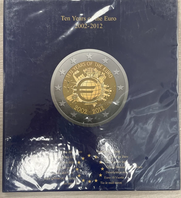 ALBUM 2 EURO Presso 10 Ans De L'euro 2002-2012 EUR 25,00 - PicClick DE