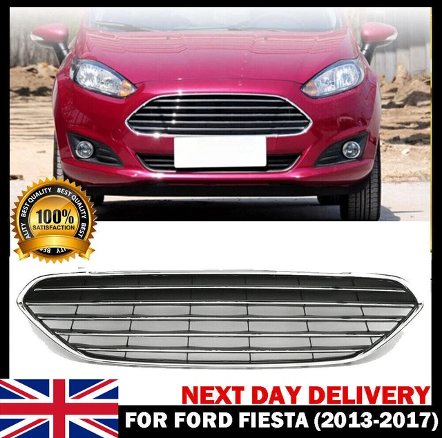 FOR FORD FIESTA Mk7 2013-2017 Front Bumper Radiator Center Grille ...