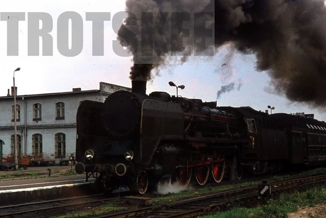 35MM SLIDE PKP Poland Railways Steam Loco Pm2 34 Torun 1979 Original £3.79 - PicClick UK
