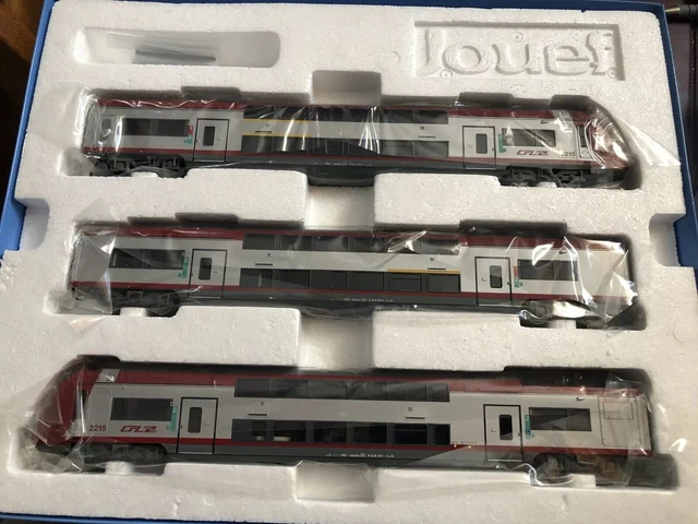 JOUEF HJ2200 CFL EMU Series 2200 - 3 Car No 2215 In Red And Silver £251 ...