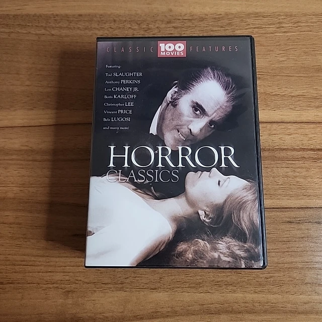 HORROR CLASSICS (DVD 2007, 24-Disc Set, 100 Movies) Mill Creek ...