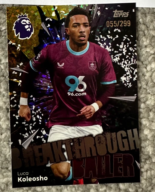 2026 BREAKTHROUGH BALLER Luca Koleosho /299 MINT £4.35 - PicClick UK