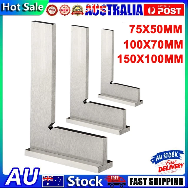 PRECISION MACHINIST SQUARE 90 Degree Right Angle Ruler Engineer ...