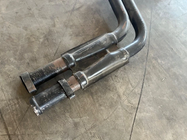 NEW NOS MERCEDES 280S 280SE 280SEL W126 Exhaust Muffler Exhaust Pipe ...