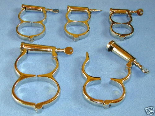 KUB 0917 NL Darby 8 Handcuffs (large, nickel plated) / Handschellen EUR ...