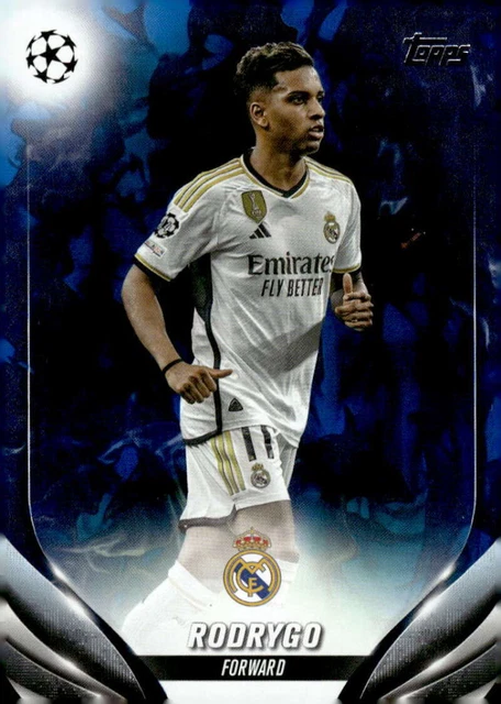RODRYGO 2023-24 TOPPS Competizioni UEFA per club /125 Blue Inferno #168 ...