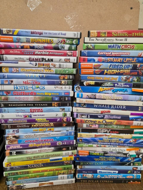 KIDS FAMILY CARTOON Disney Animation Movie DVD - Choose Title-In ...