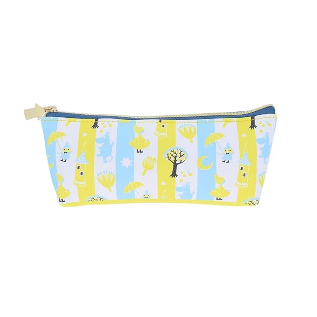 SUN-STAR STATIONERY MOOMIN Pencil Case Slim 80Th Anniversary Design ...