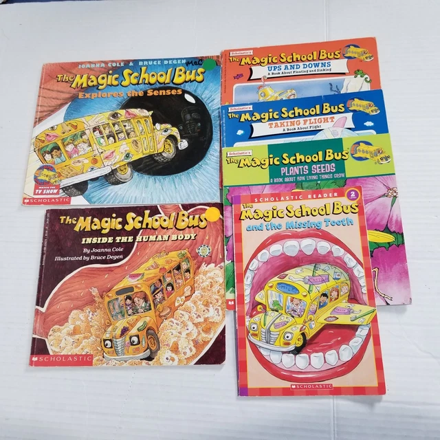 THE MAGIC SCHOOL Bus Ms Frizzle Science Picture Book Lot /6 Exploring ...
