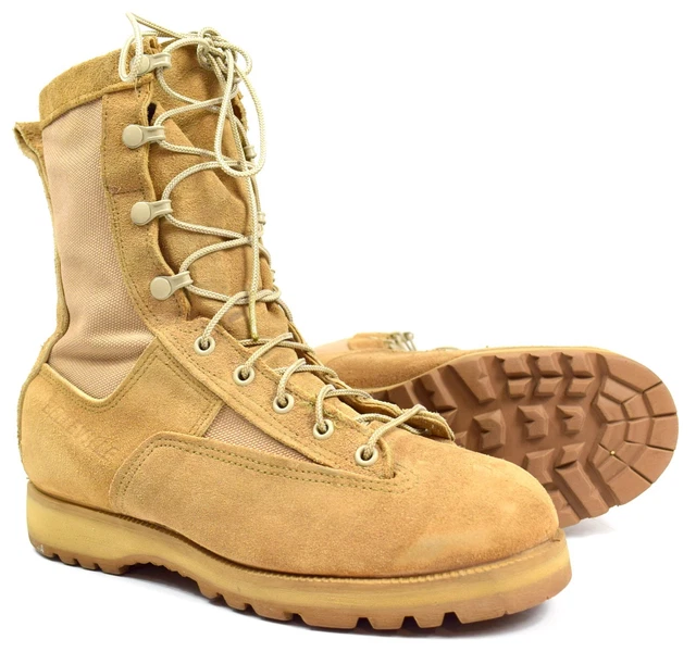 BELLEVILLE GORE-TEX WATERPROOF Flight Combat Boots (Tan) Men's 8W ...
