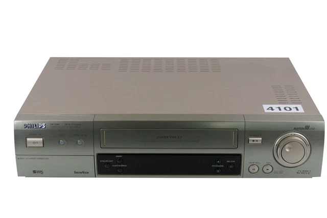 PHILIPS VR1600/58 | Enregistreur Super VHS ET | Correcteur de base de ...